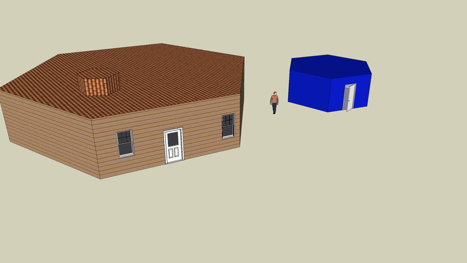 six sided buildings | 3D Warehouse