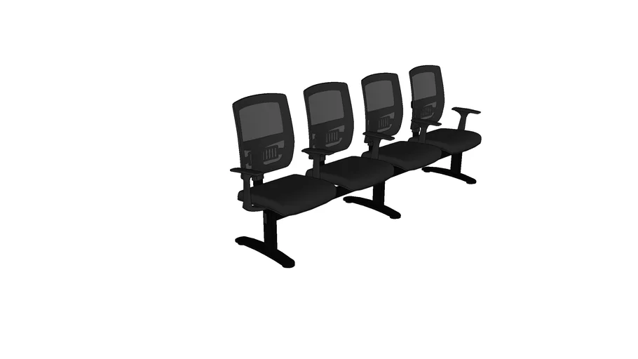 Longarina Apollo 4 Lugares | 3D Warehouse