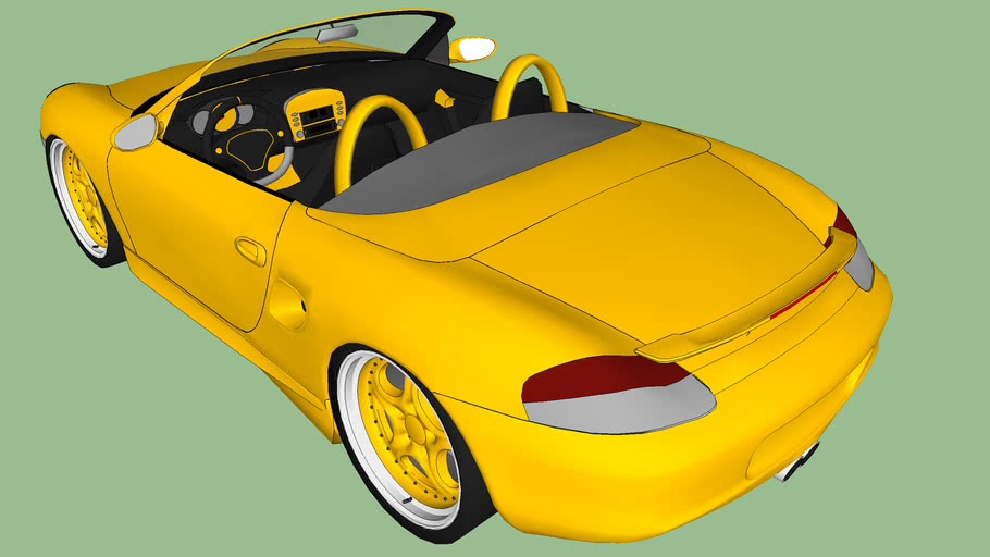 Porsche Boxster (986) 3,2 S MKi Tuning | 3D Warehouse