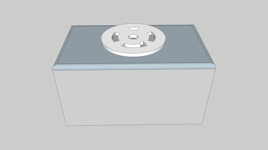 Simplex Locking NEMA L21-30R Receptacle | 3D Warehouse