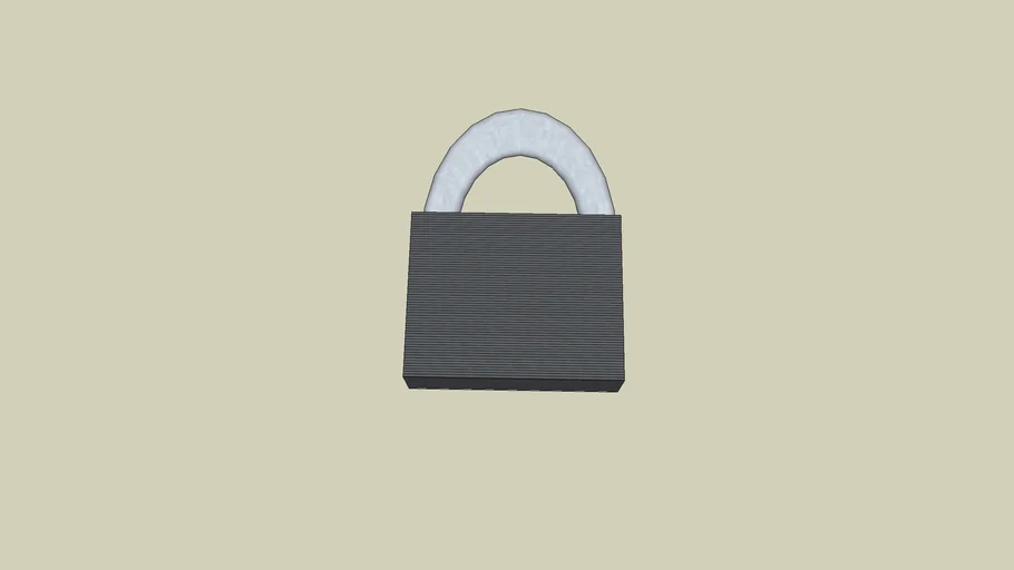 lock | 3D Warehouse