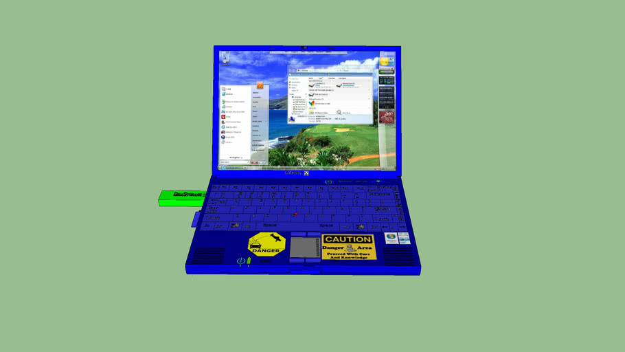 My Gateway Laptop | 3D Warehouse