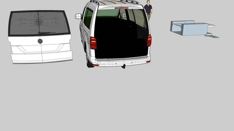 VW Caddy | 3D Warehouse