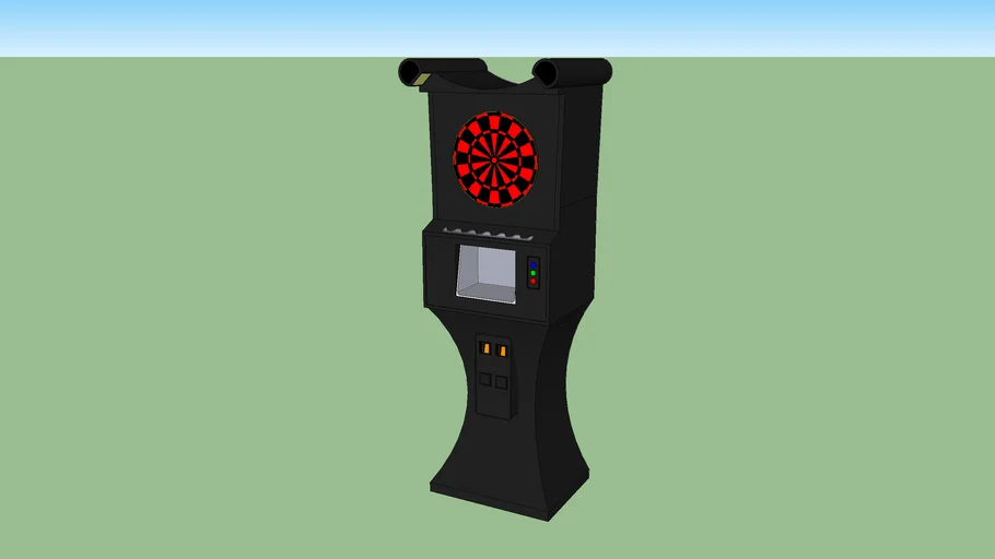 Arachnid Galaxy II Dart Machine | 3D Warehouse