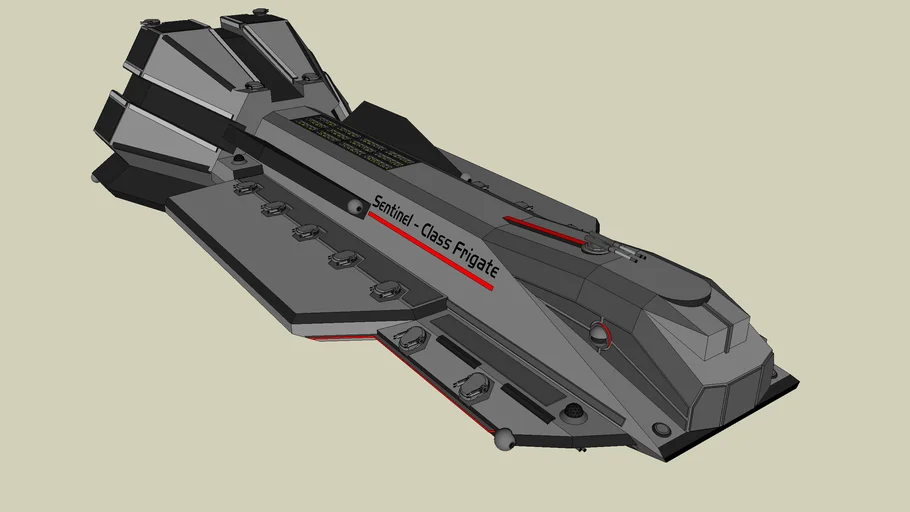 Sentinel - Class Star Frigate Mark II | 3D Warehouse