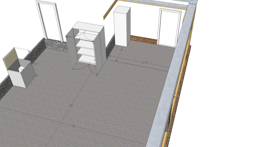 Garage layout planning | 3D Warehouse