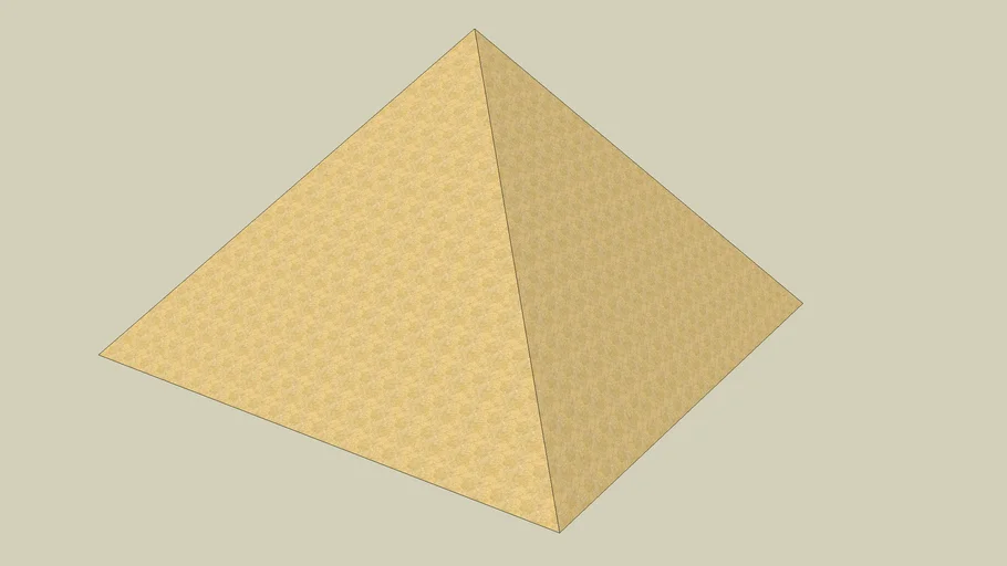 Egyptian Pyramid | 3D Warehouse