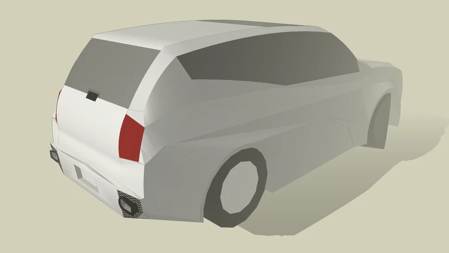 MY first attempt to make a car from scratch | 3D Warehouse