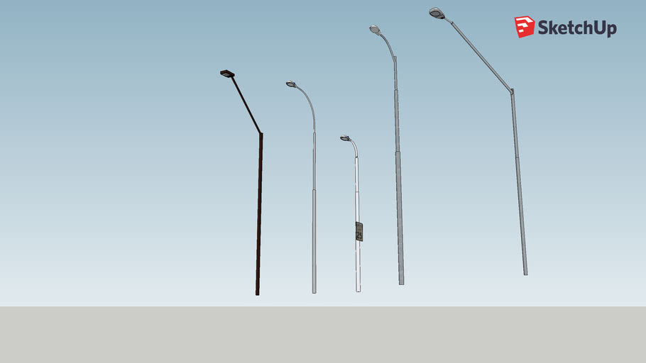 Arizona street light pack | 3D Warehouse