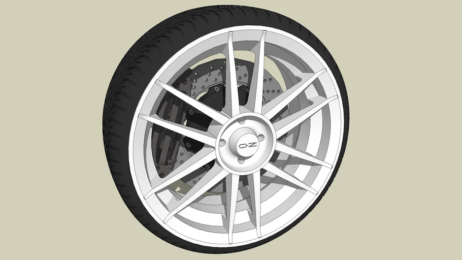 OZ Superllegera III | 3D Warehouse