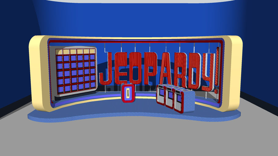 1984-1985 Jeopardy! set | 3D Warehouse