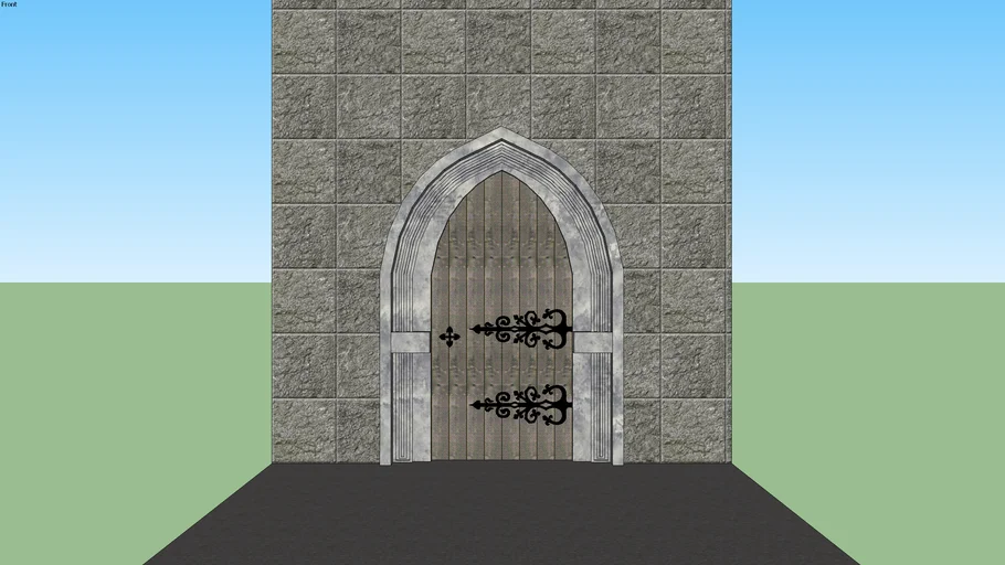 Medieval Door | 3D Warehouse