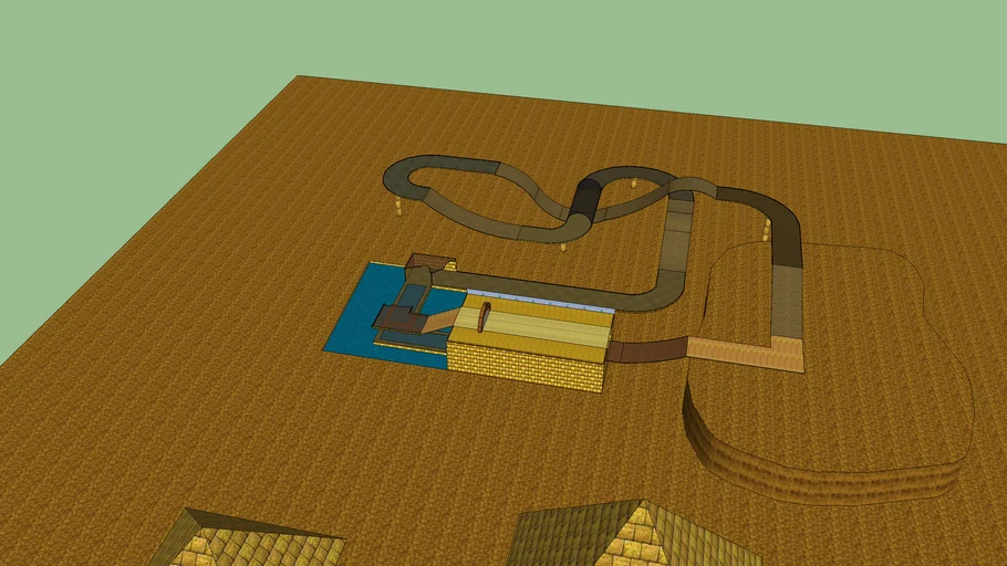 Mariokart wii Custom Track Sphynx Road | 3D Warehouse