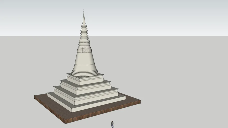 Wat Phnom Stupa | 3D Warehouse