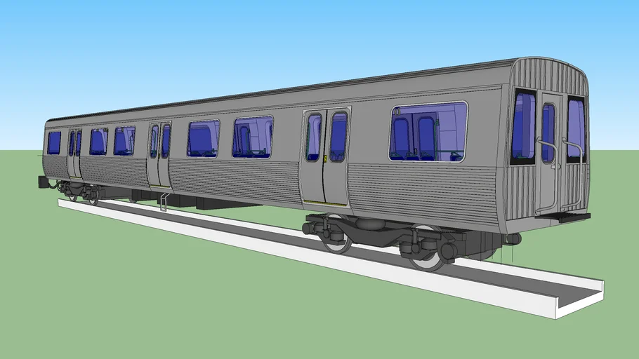 Alstom Comeng Train Middle | 3D Warehouse