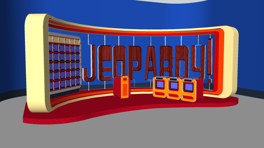 1984 Jeopardy! pilot set | 3D Warehouse