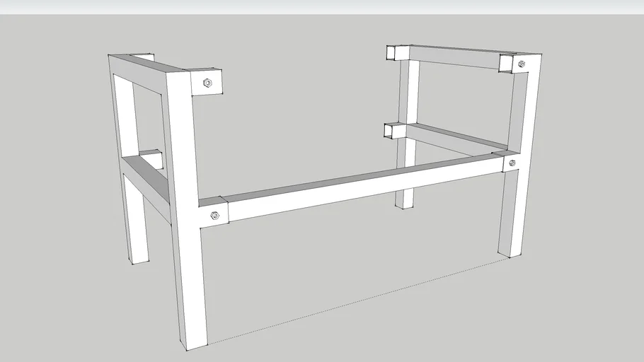 Collapsible Workbench | 3D Warehouse
