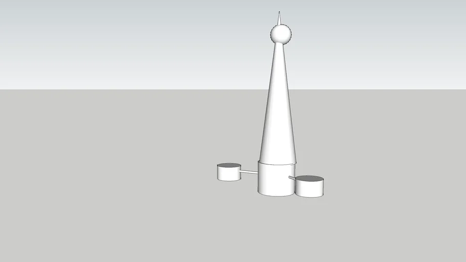 cold war modern tower | 3D Warehouse