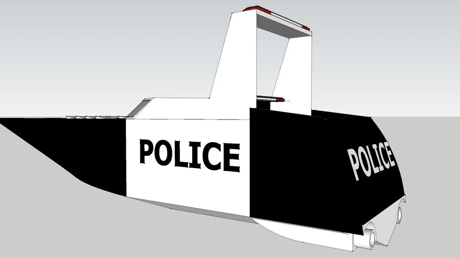 POLICE BOAT | 3D Warehouse