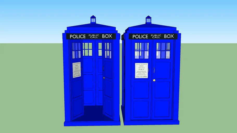 Type 40 TARDIS (Matt Smith 11th doctors version) | 3D Warehouse