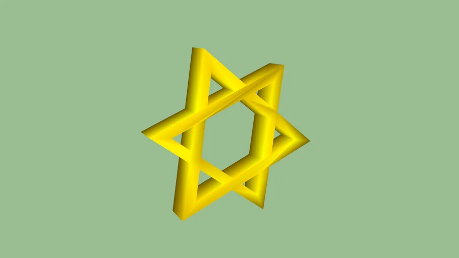Jewish Star | 3D Warehouse