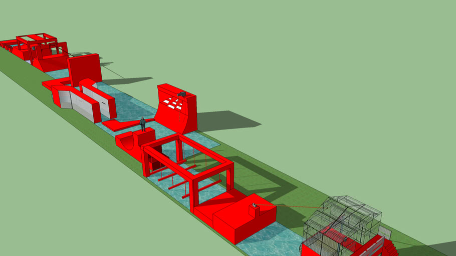 American Ninja Warrior Season 6 : Stage 1 | 3D Warehouse