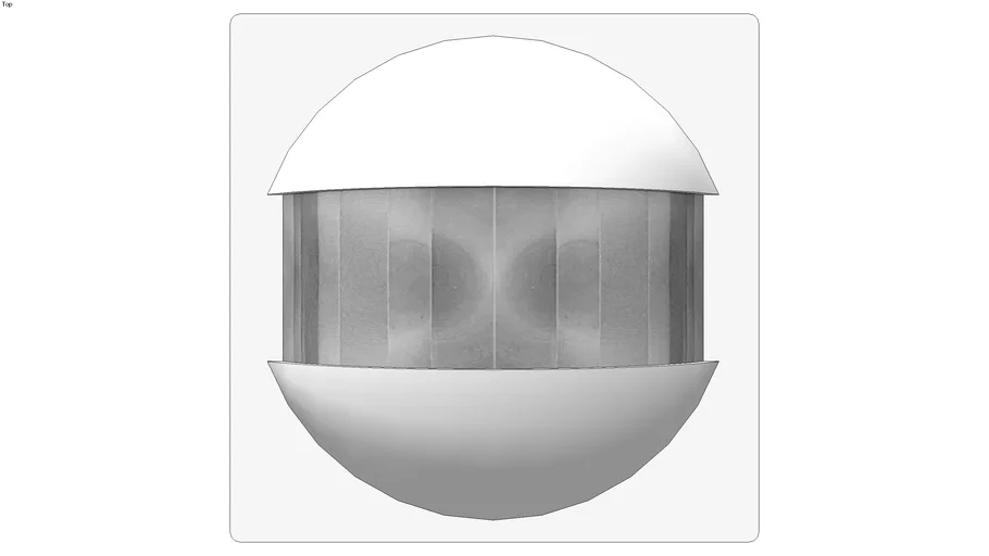 Artec/Antique ARGUS 180 flush-mounted sensor module, polar white | 3D ...