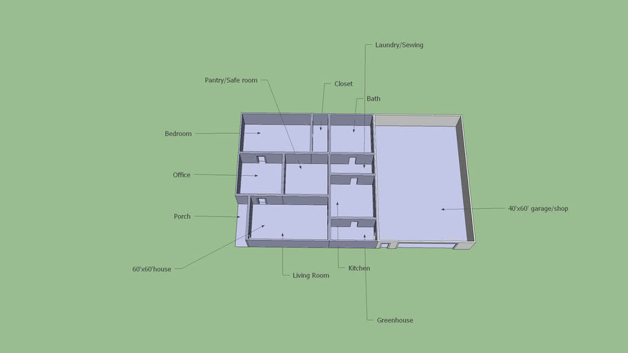 Simple House | 3D Warehouse