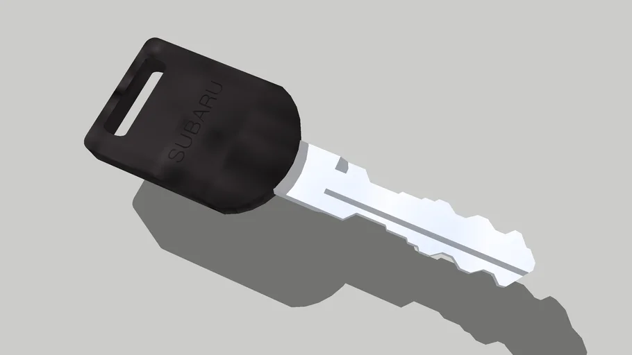 Subaru Car Key | 3D Warehouse