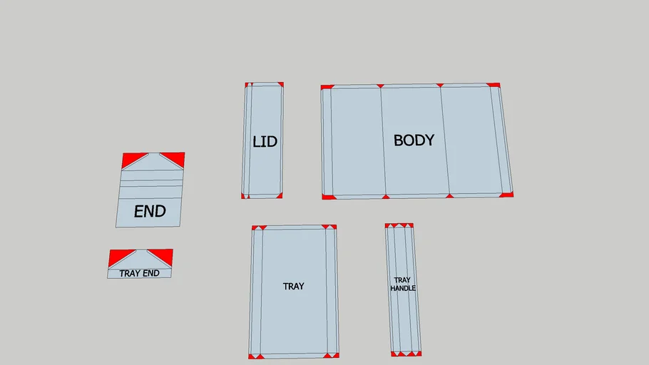 Metal Toolbox | 3D Warehouse