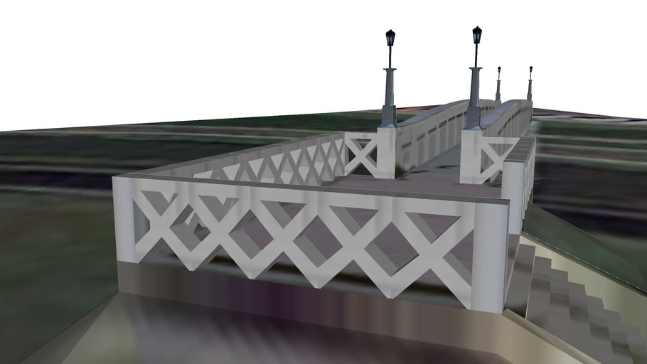 pedestrian bridge | 3D Warehouse