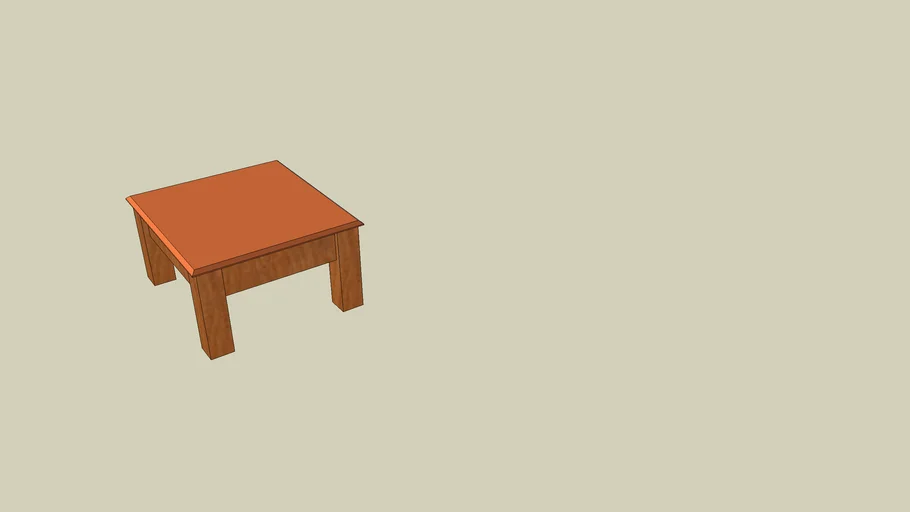 Simple Table-KT | 3D Warehouse