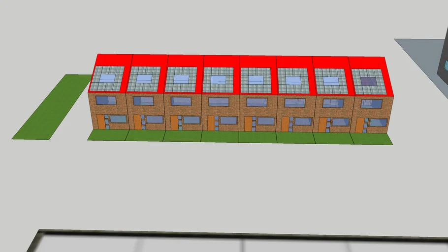 row house | 3D Warehouse