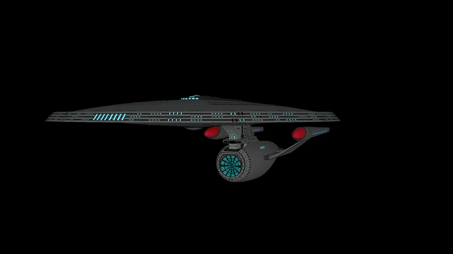 Star Trek USS Cyclops V2 (unfinished) | 3D Warehouse