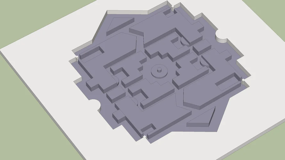 Maze Map Uberstrike Version One | 3D Warehouse