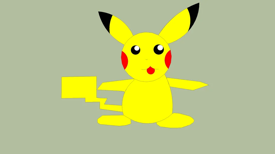 pikachu | 3D Warehouse