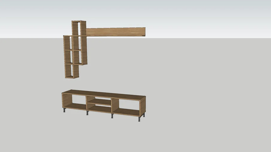 tv stand | 3D Warehouse