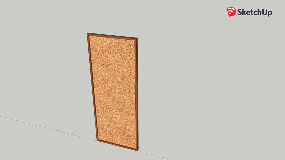 Cork Board | 3D Warehouse