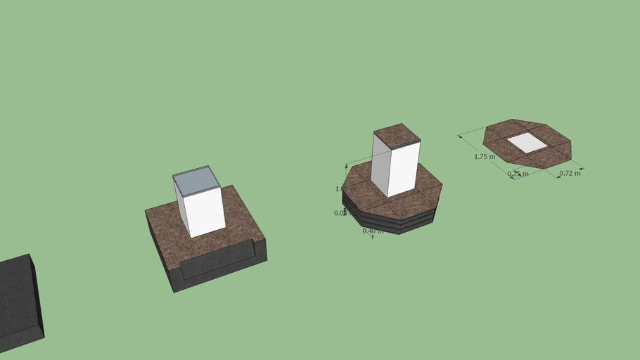 pedestal | 3D Warehouse