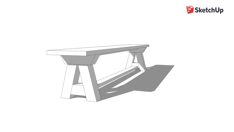 Bench 1 | 3D Warehouse