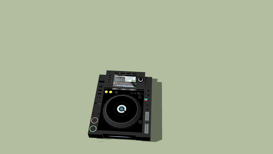 CDJ 2000 | 3D Warehouse