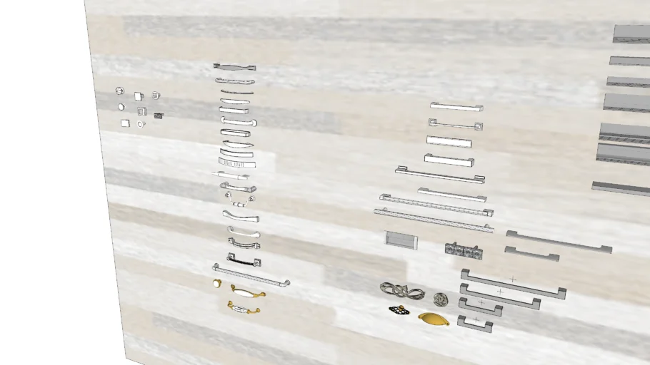 door handle | 3D Warehouse