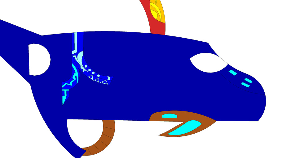 Alien helmet-colour concept art | 3D Warehouse