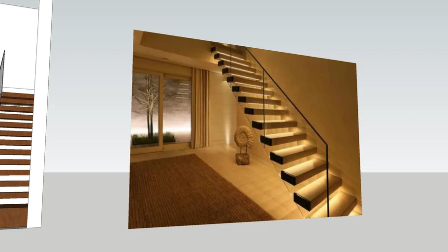Escada moderna | 3D Warehouse