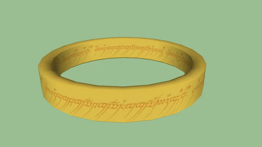 The One Ring | 3D Warehouse