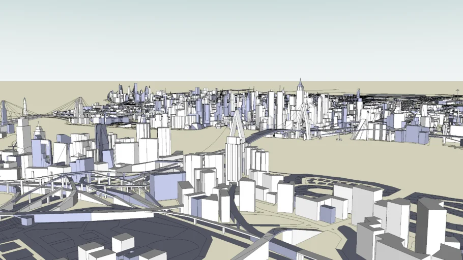 Sketchup Model Of A 💎【Sketchup Architecture 3D Projects】15