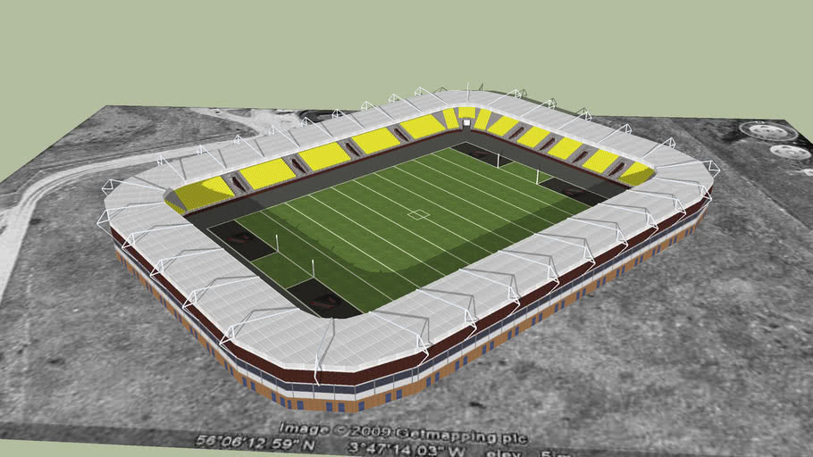 Alloa Riverside PRF Stadium | 3D Warehouse