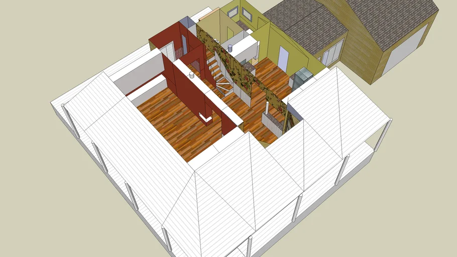 Farmhouse Plan | 3D Warehouse