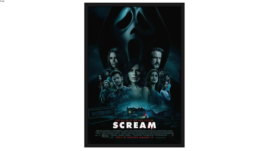 Scream (2022) Poster | 3D Warehouse