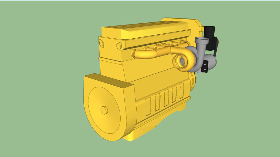 diesel engine | 3D Warehouse